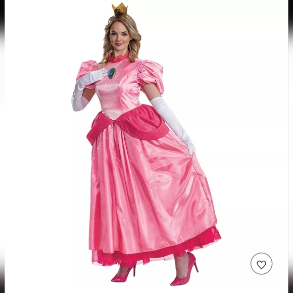 Nintendo | Dresses | Super Mario Bros Womens Princess Peach Elevated ...